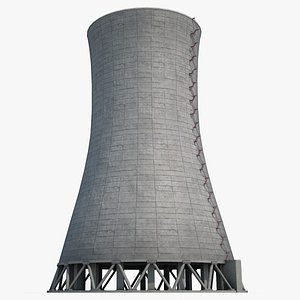3D Nuclear Cooling Tower Models - Browse & Download Formats - TurboSquid