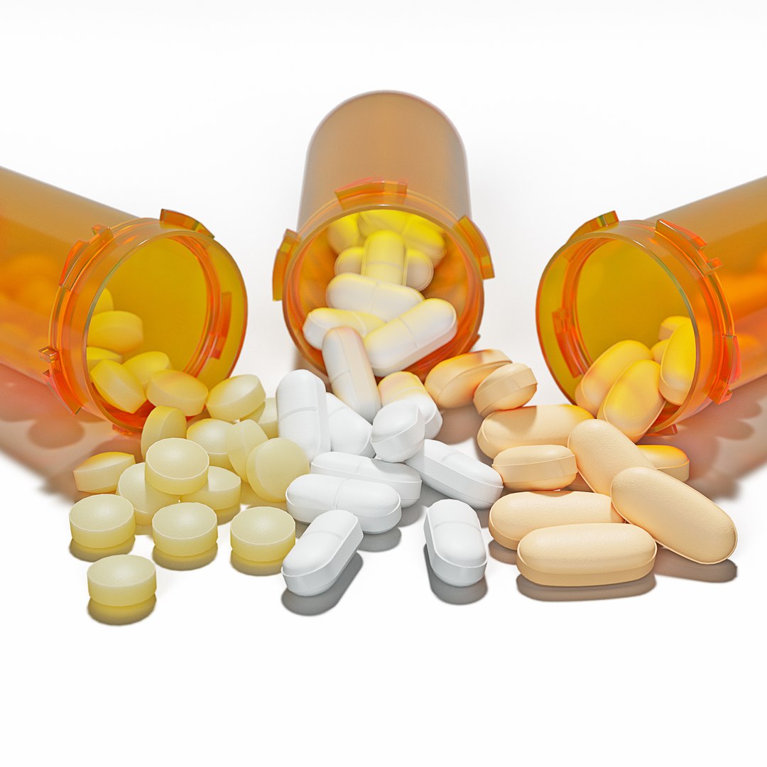 Pills set 2 3D - TurboSquid 1753774