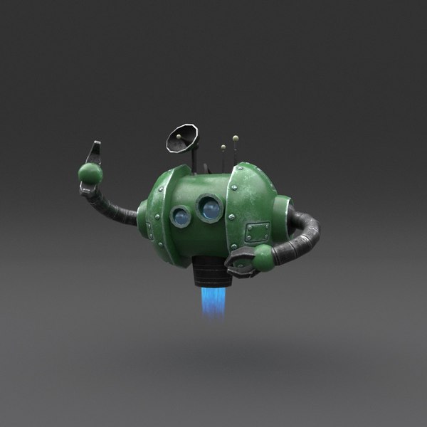 Robot Blender Models for Download | TurboSquid