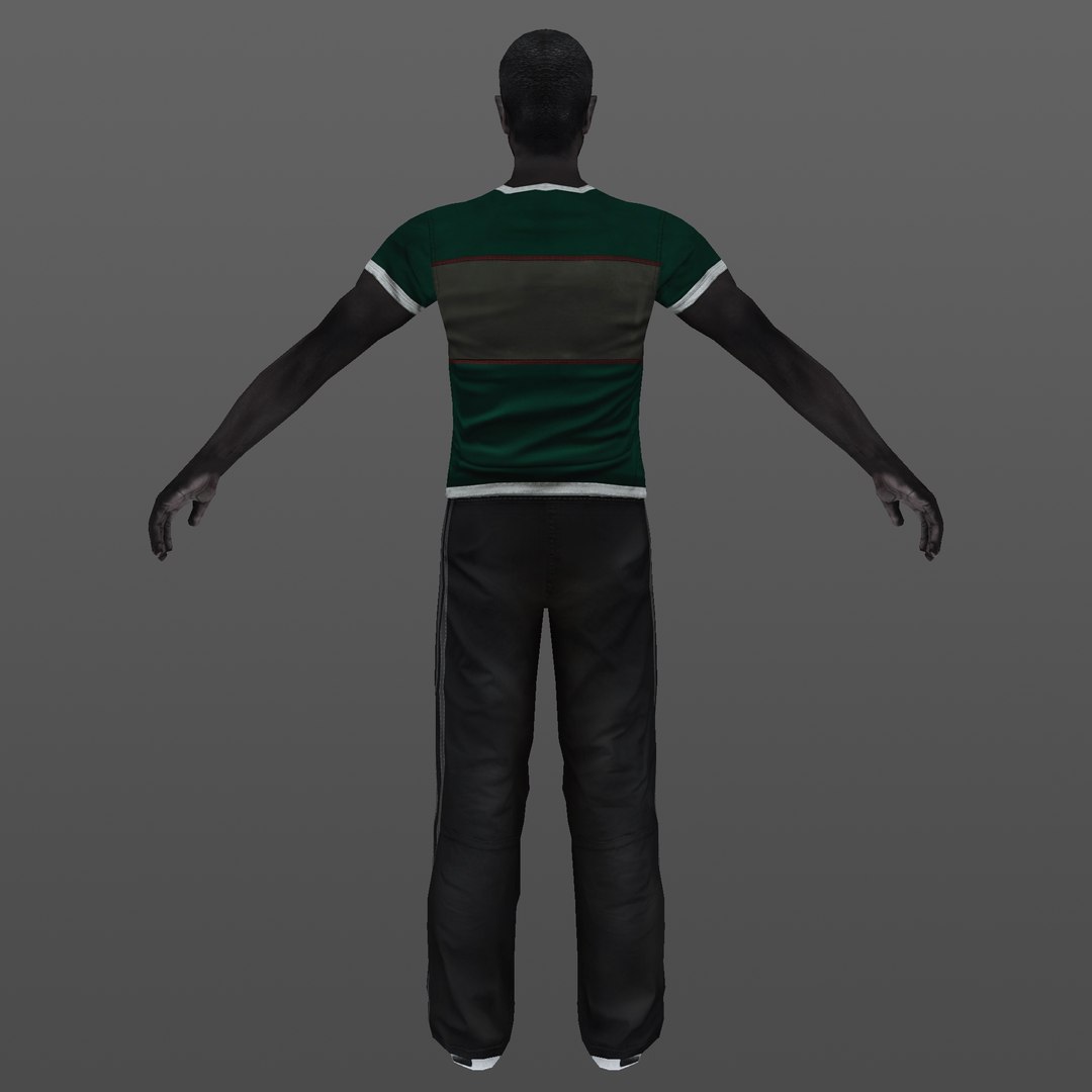 MAN 25 - WITH 250 ANIMATIONS model - TurboSquid 1770531