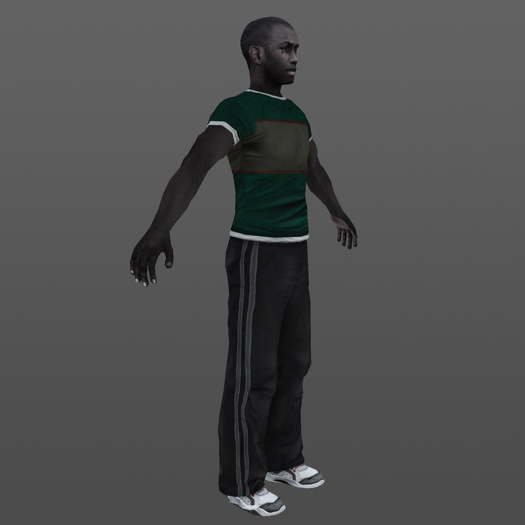MAN 25 - WITH 250 ANIMATIONS model - TurboSquid 1770531