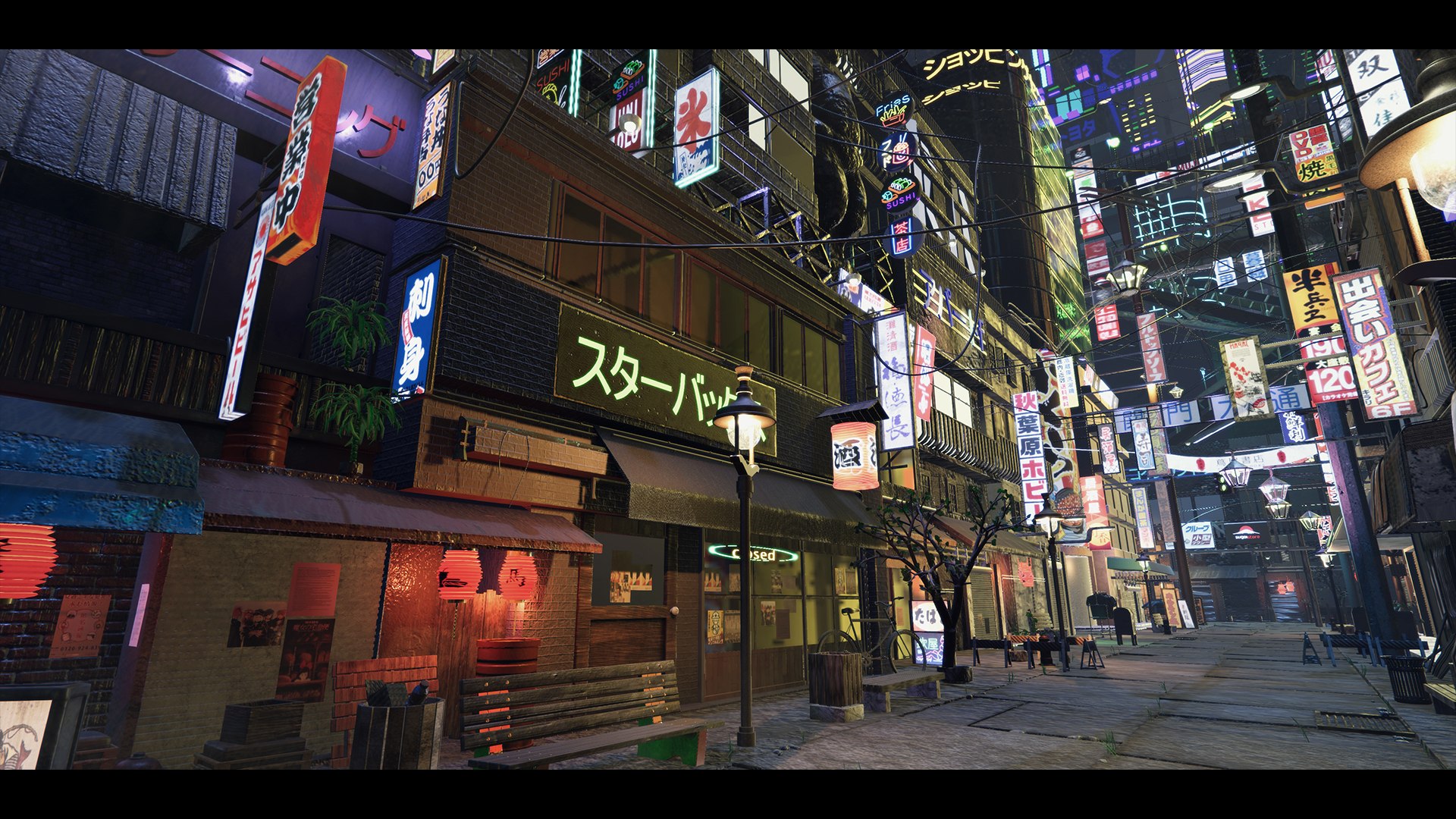 Unity Tokyo Street Scene 3D Model - TurboSquid 2389192