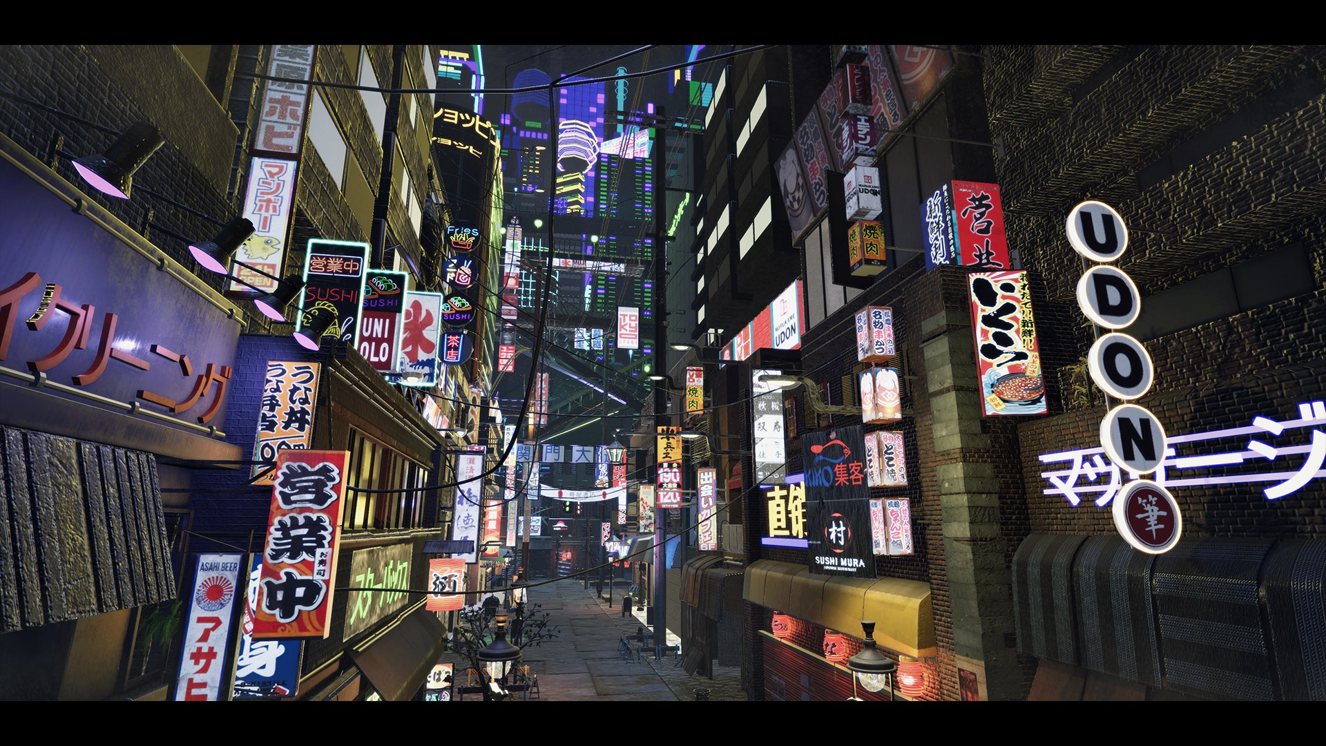 Unity Tokyo Street Scene 3D Model - TurboSquid 2389192