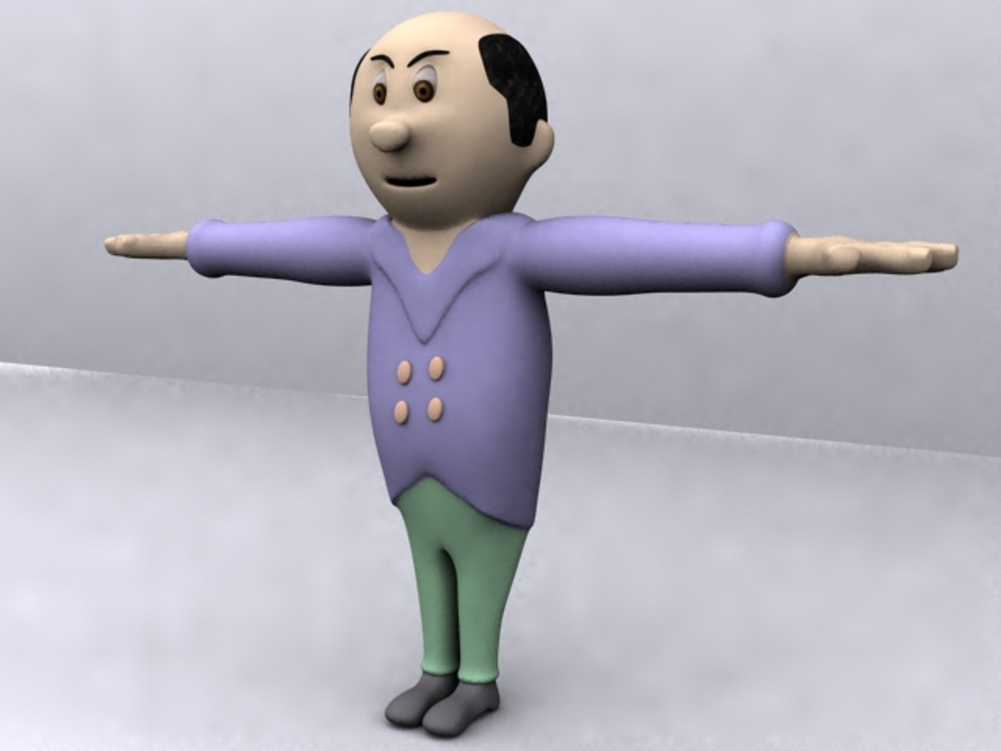 3d model worker