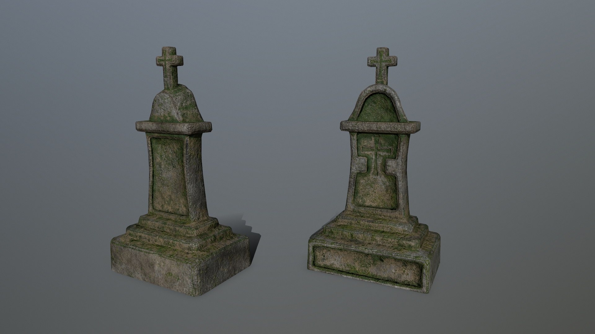 3D Skull Tombstone Model - TurboSquid 1618298