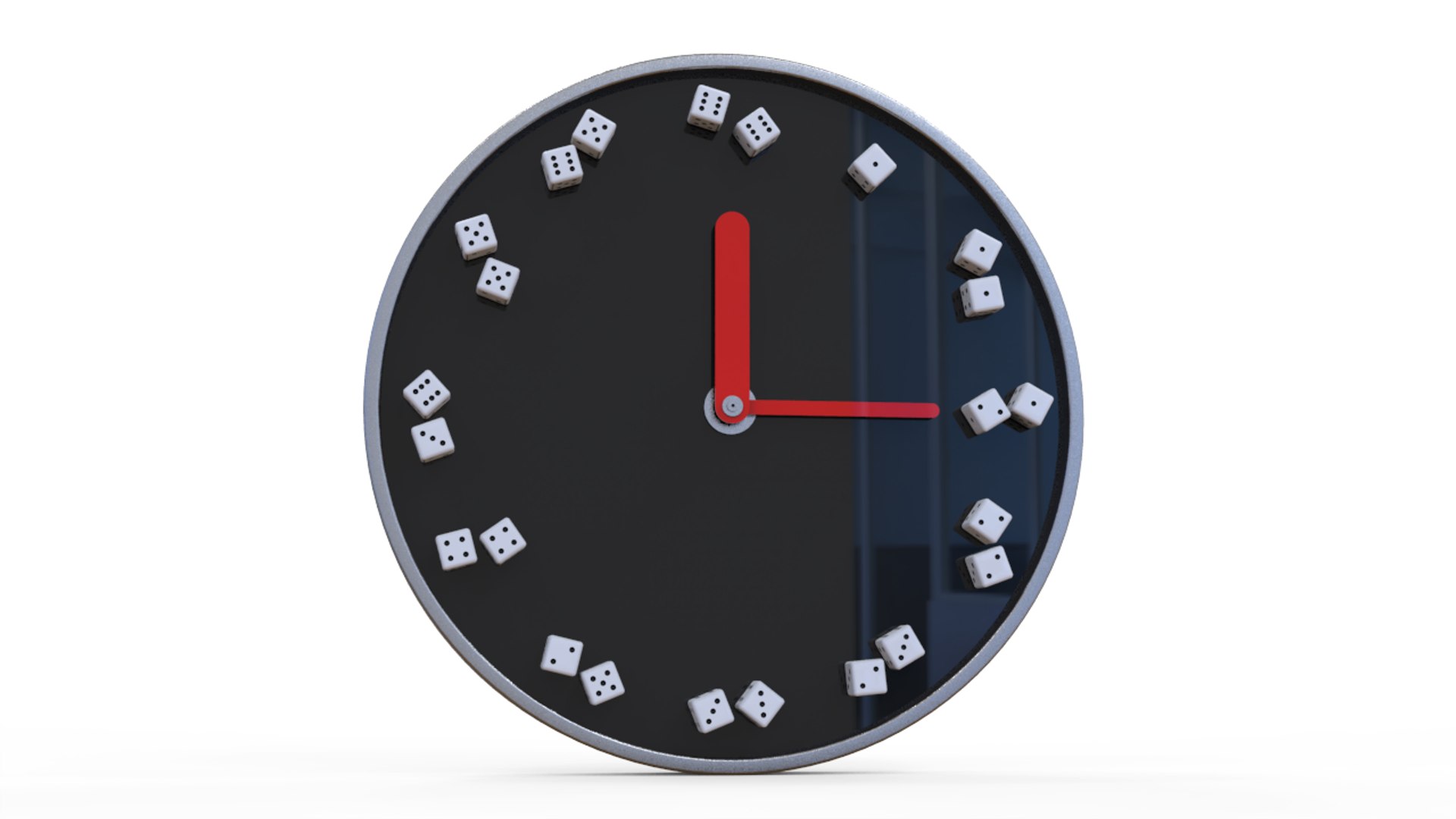 3D Model Dice Clock - TurboSquid 1470701