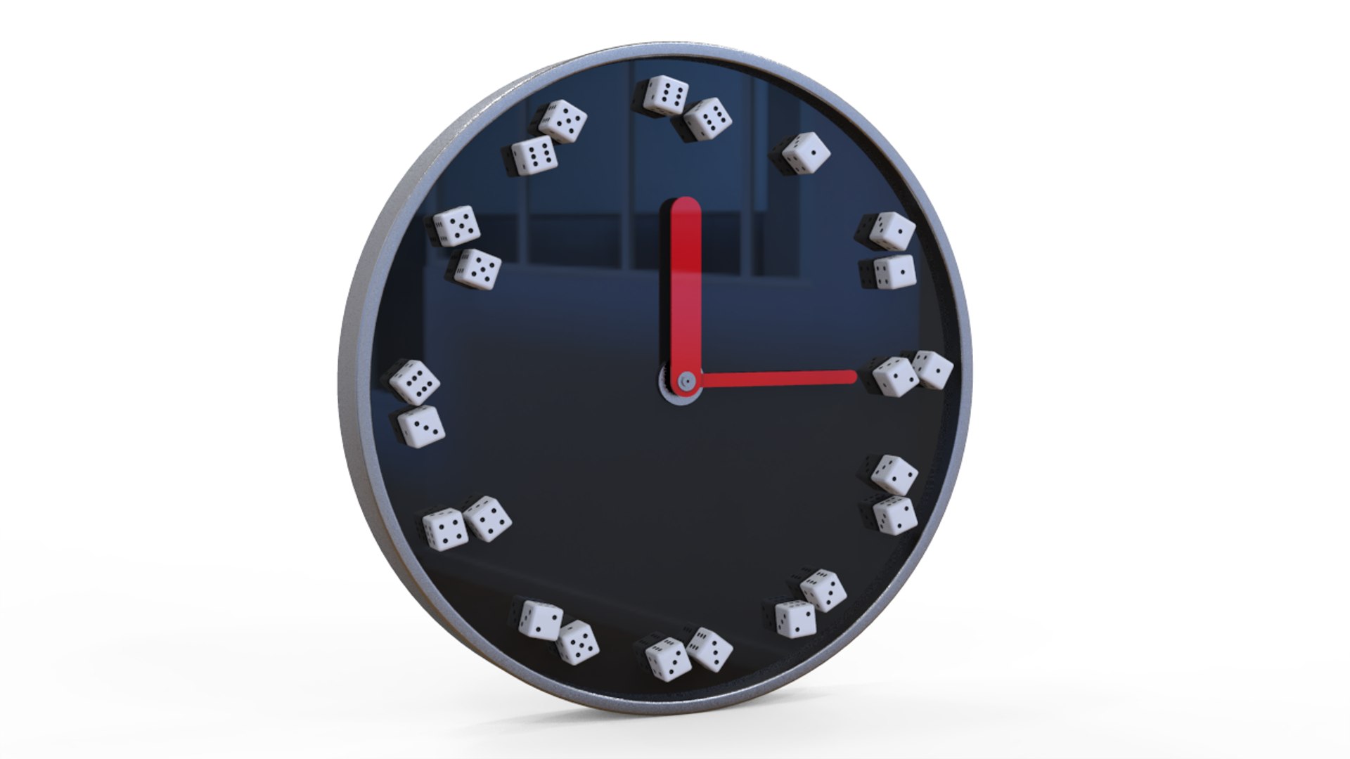 3D Model Dice Clock - TurboSquid 1470701