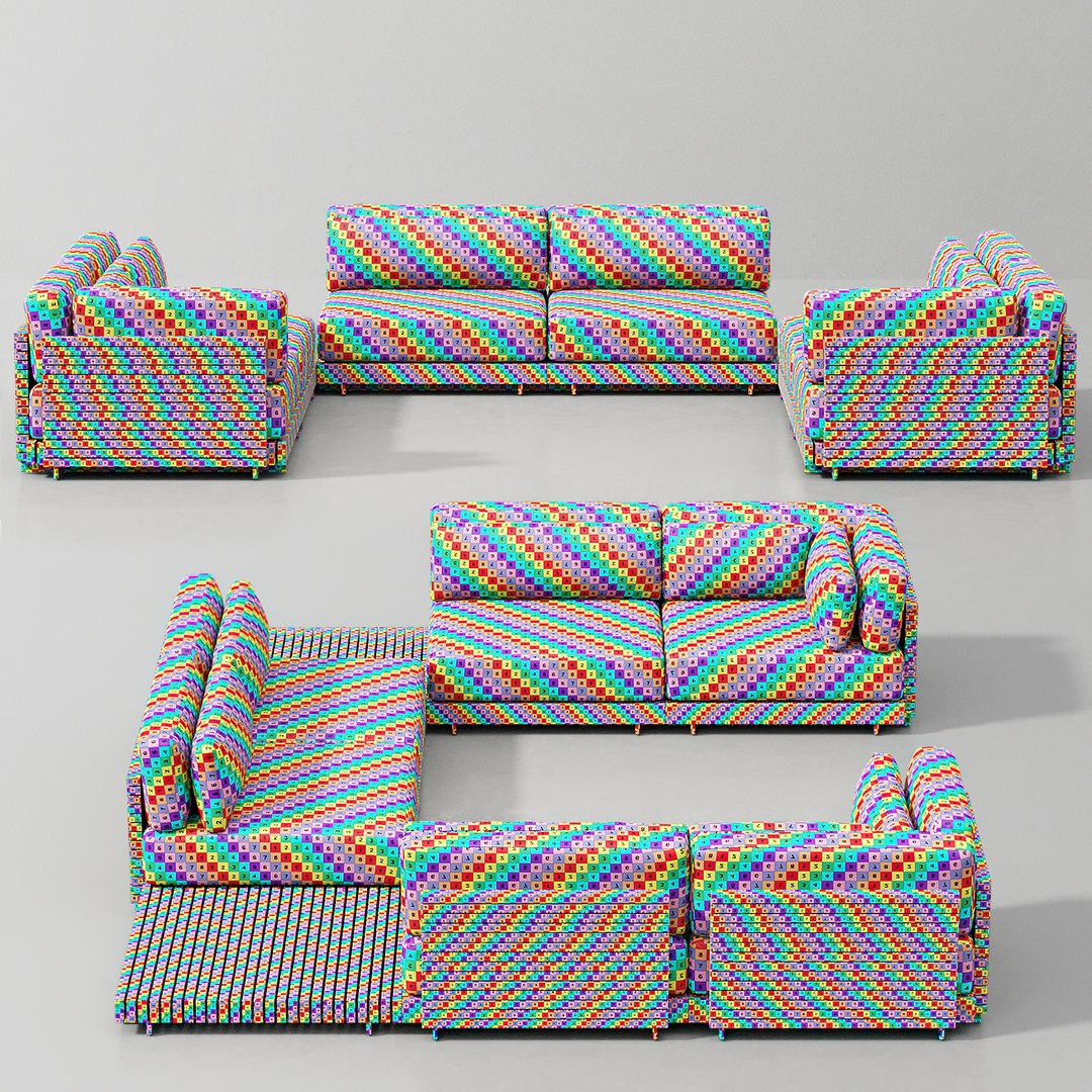 3D CAICOS MODULAR SOFA 13 - TurboSquid 1732398