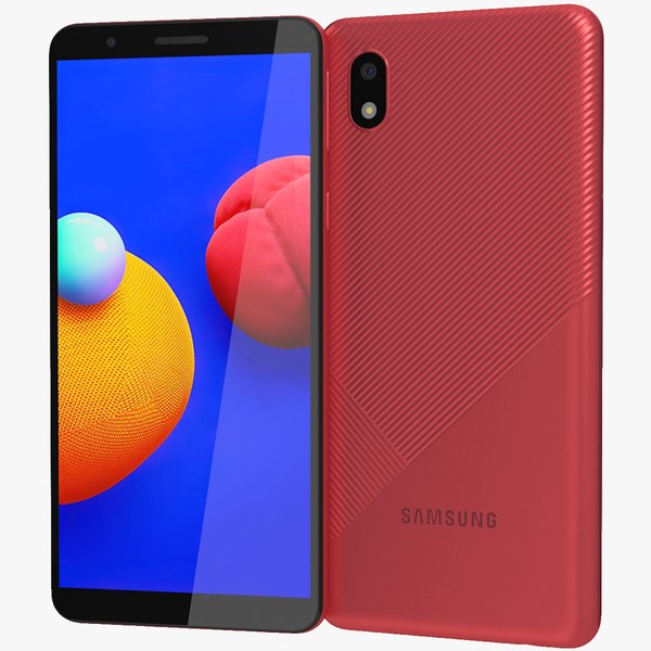 삼성 Galaxy A01-M01 Core Red 3D 모델 - TurboSquid 1629107