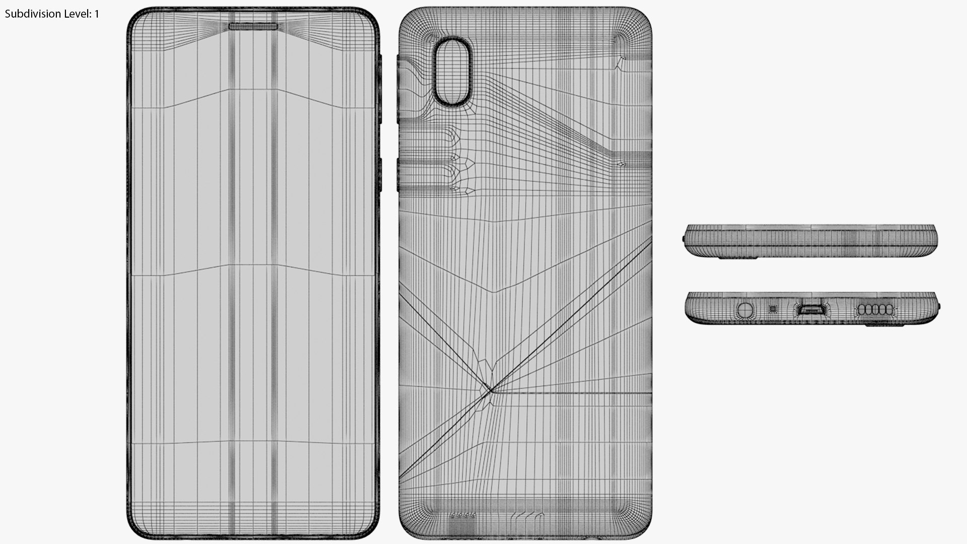 3D Model Realistic Samsung Galaxy A01-m01 - TurboSquid 1629107