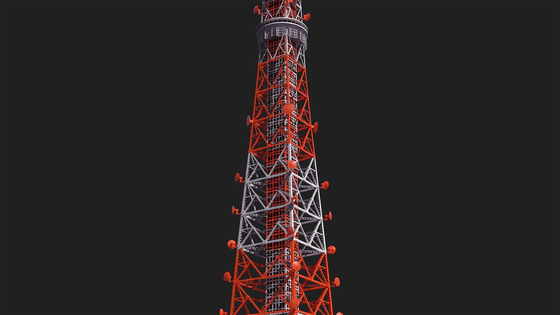 Tokyo Tower 3D Model - TurboSquid 2511886