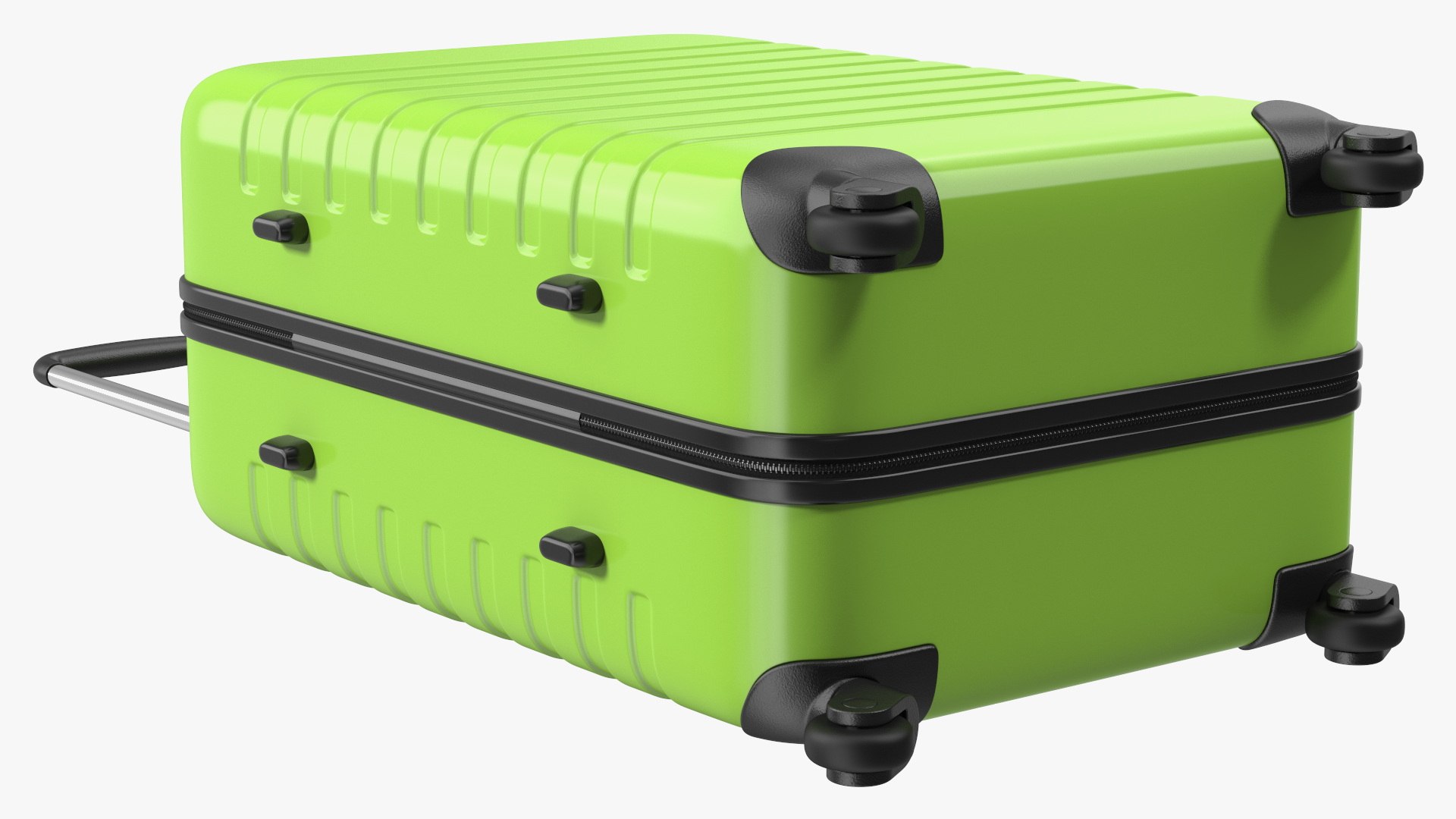 3D Hard Shell Travel Suitcase With Extendable Handle Model - TurboSquid ...