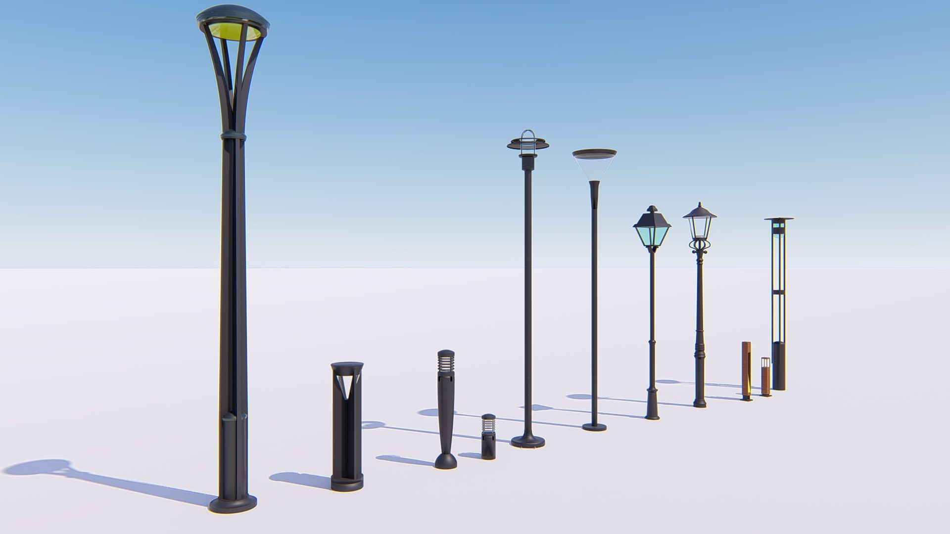 3D LANDSCAPE LIGHTS Model - TurboSquid 2177919