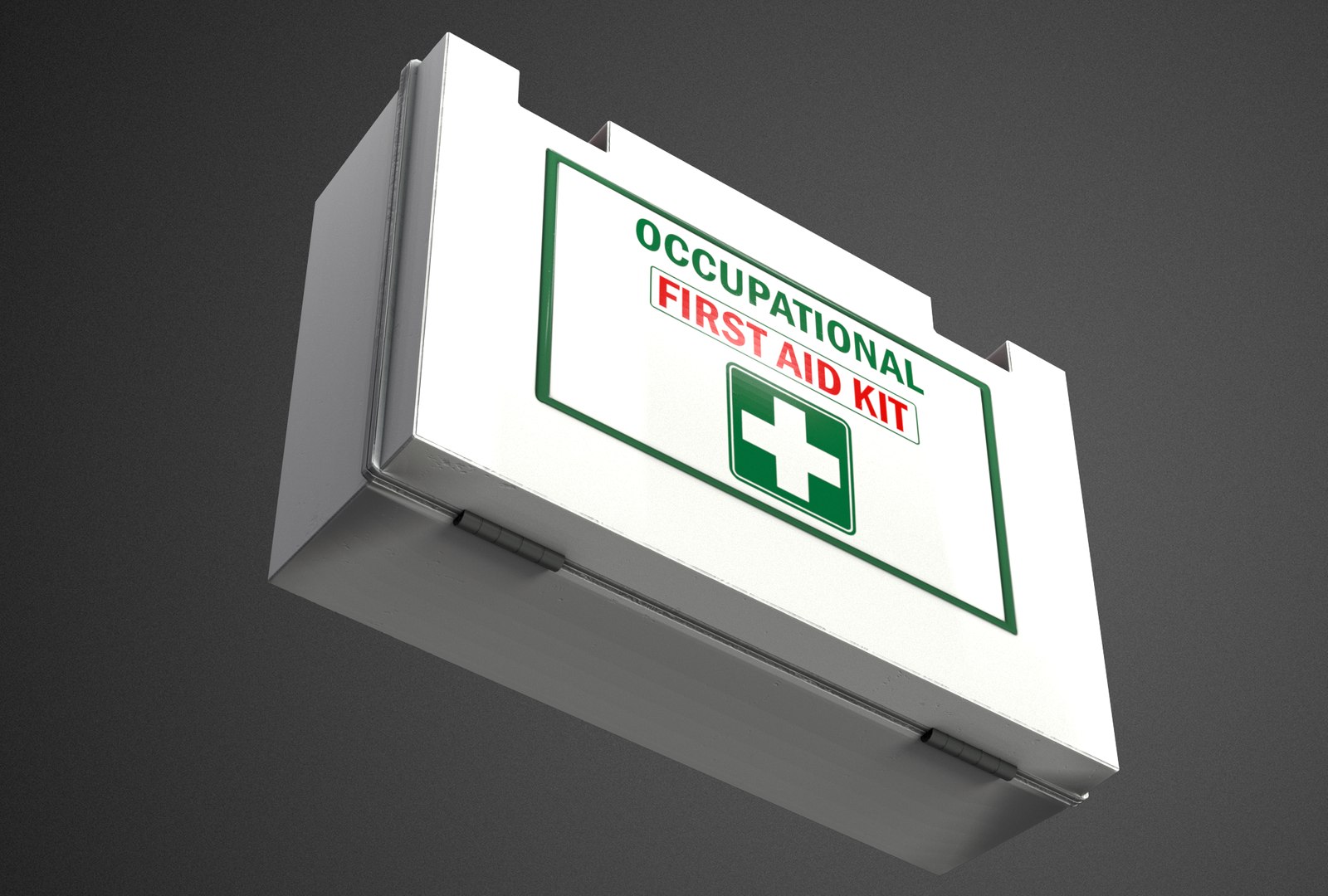 Aid kit 3D model - TurboSquid 1344958