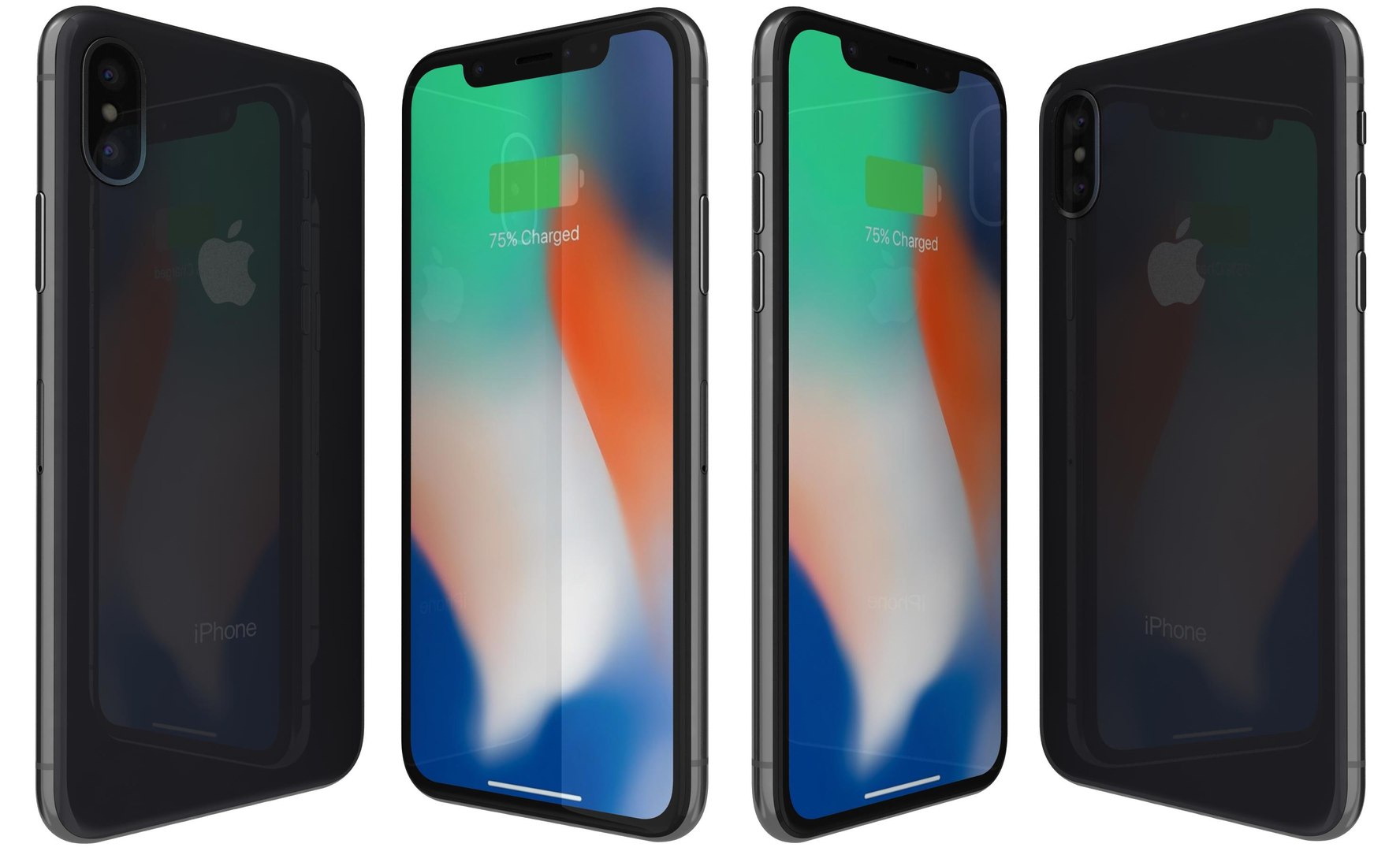 Apple Iphone X Space 3D Model - TurboSquid 1209481