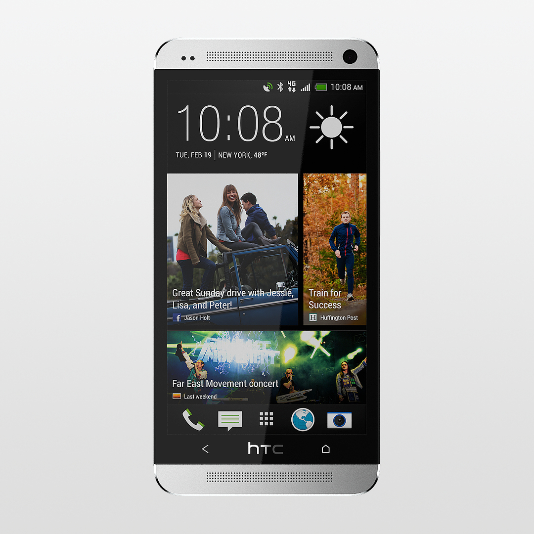 max htc black silver
