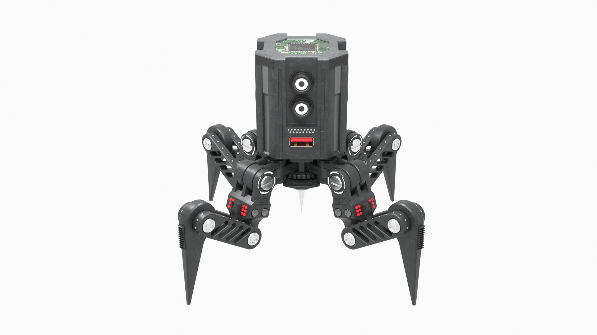 3D Spider-Bot Model - TurboSquid 2016501