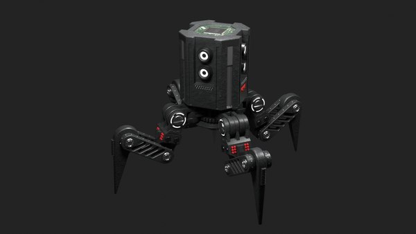 3D Mini-Spider-Bot-Piracy model - TurboSquid 2016501