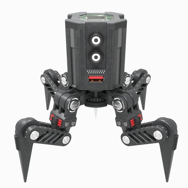 3D Mini-Spider-Bot-Piracy model - TurboSquid 2016501