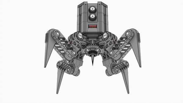 3D Mini-Spider-Bot-Piracy model - TurboSquid 2016501
