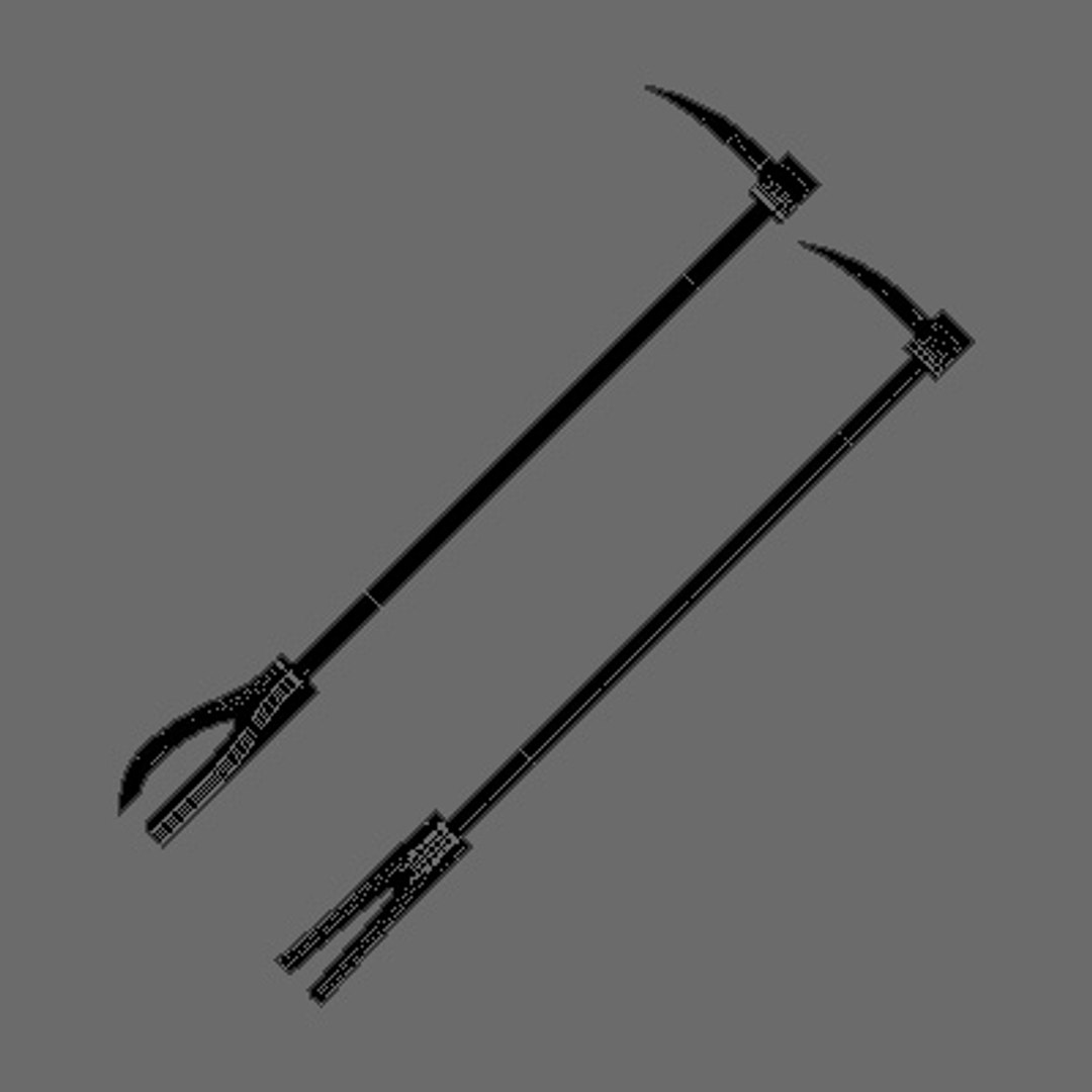 Police Hooligan Tools Bar 3d 3ds