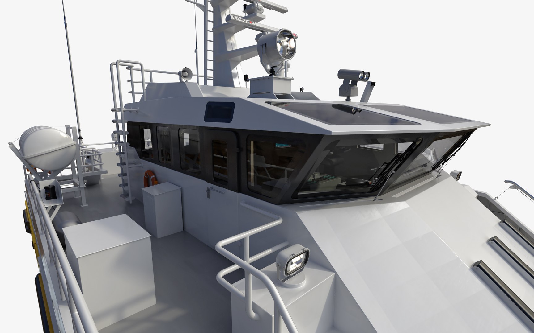 Windcat 101 MK4 Offshore Workboat 3D model - TurboSquid 1954035