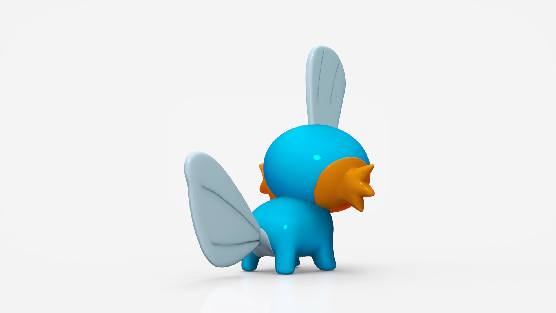 3D mudkip pokemon model - TurboSquid 1607289