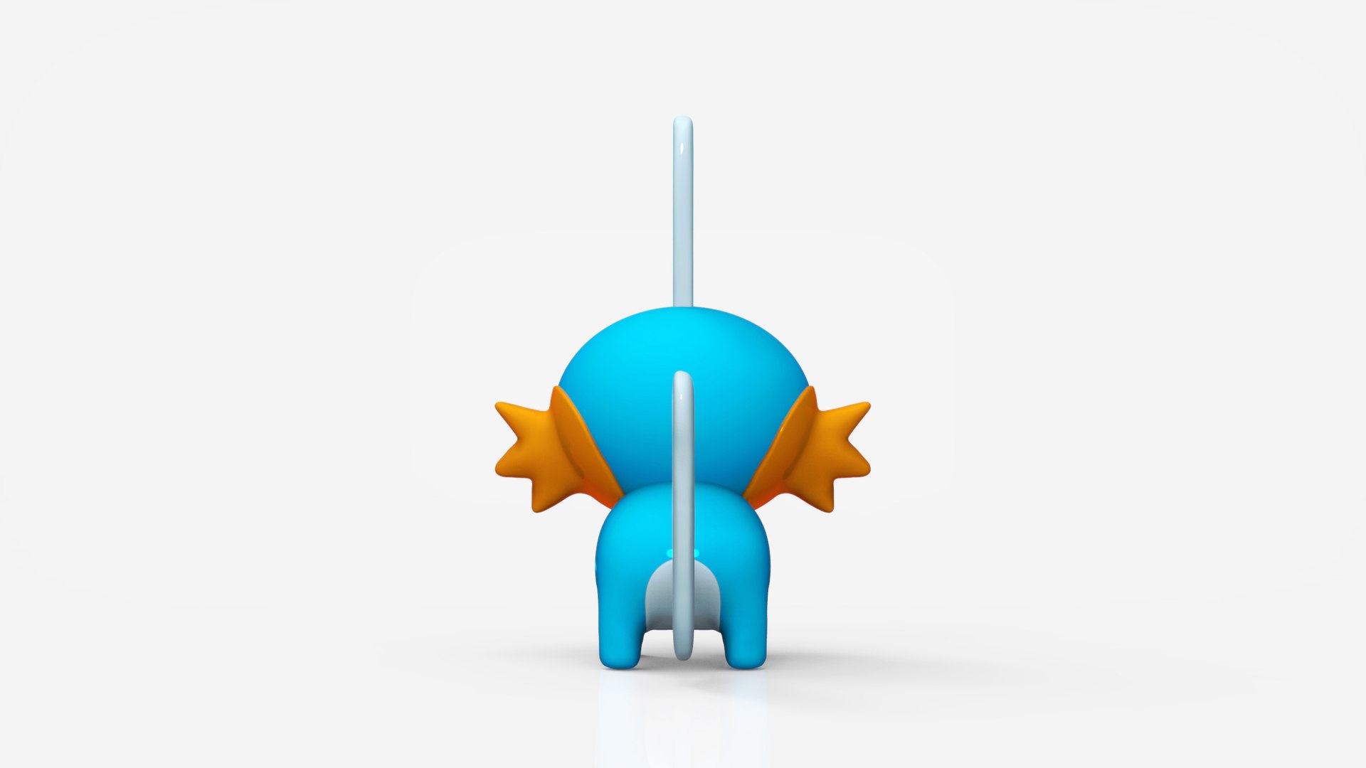 3D mudkip pokemon model - TurboSquid 1607289