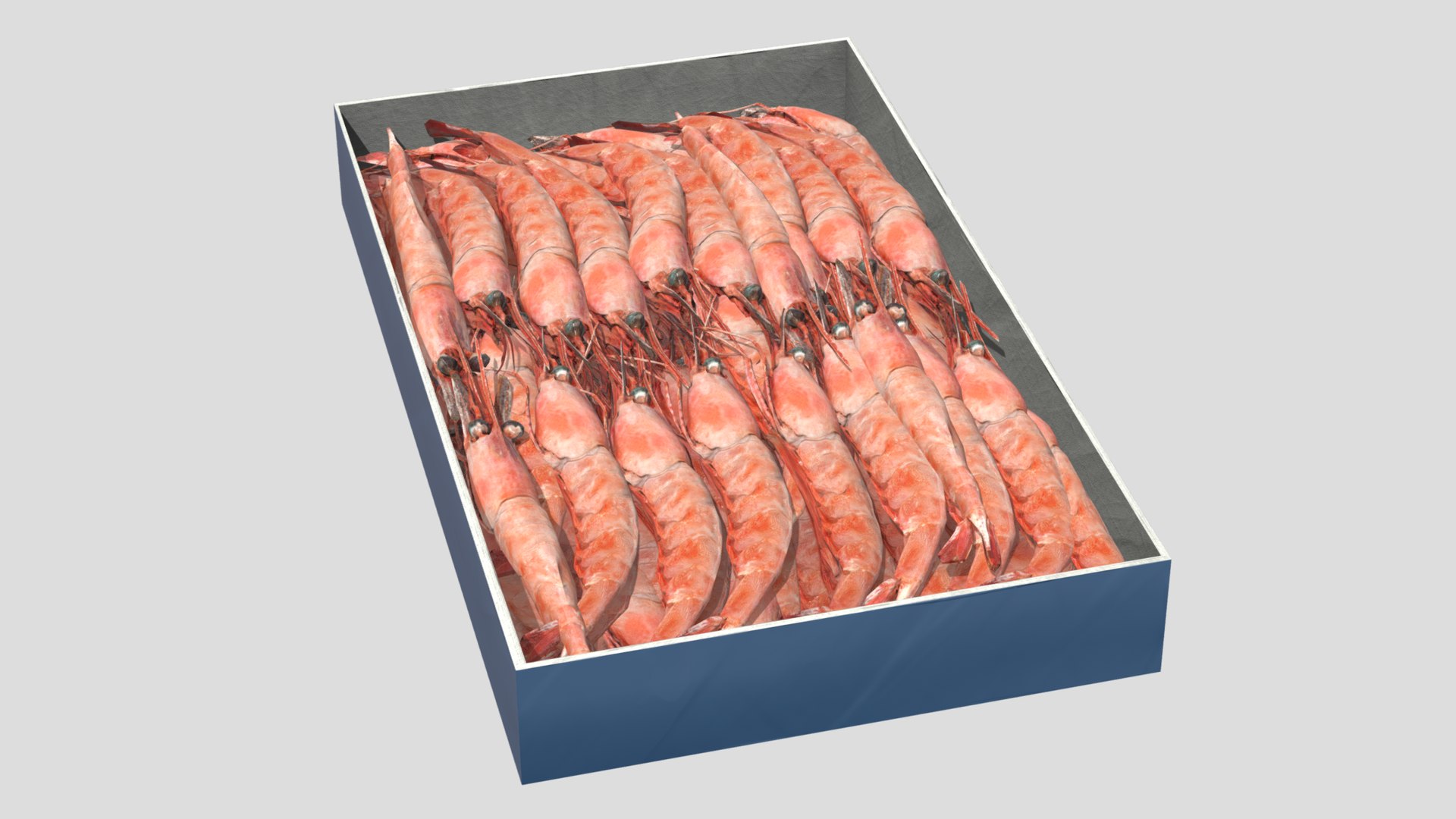 Frozen Seafood Pack Low Poly 3D Model - TurboSquid 2273623