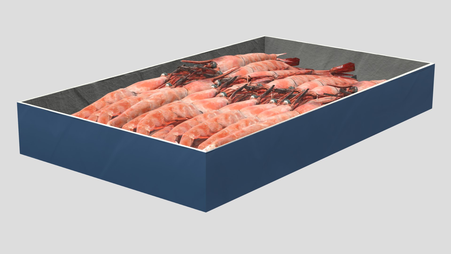 Frozen Seafood Pack Low Poly 3D Model - TurboSquid 2273623