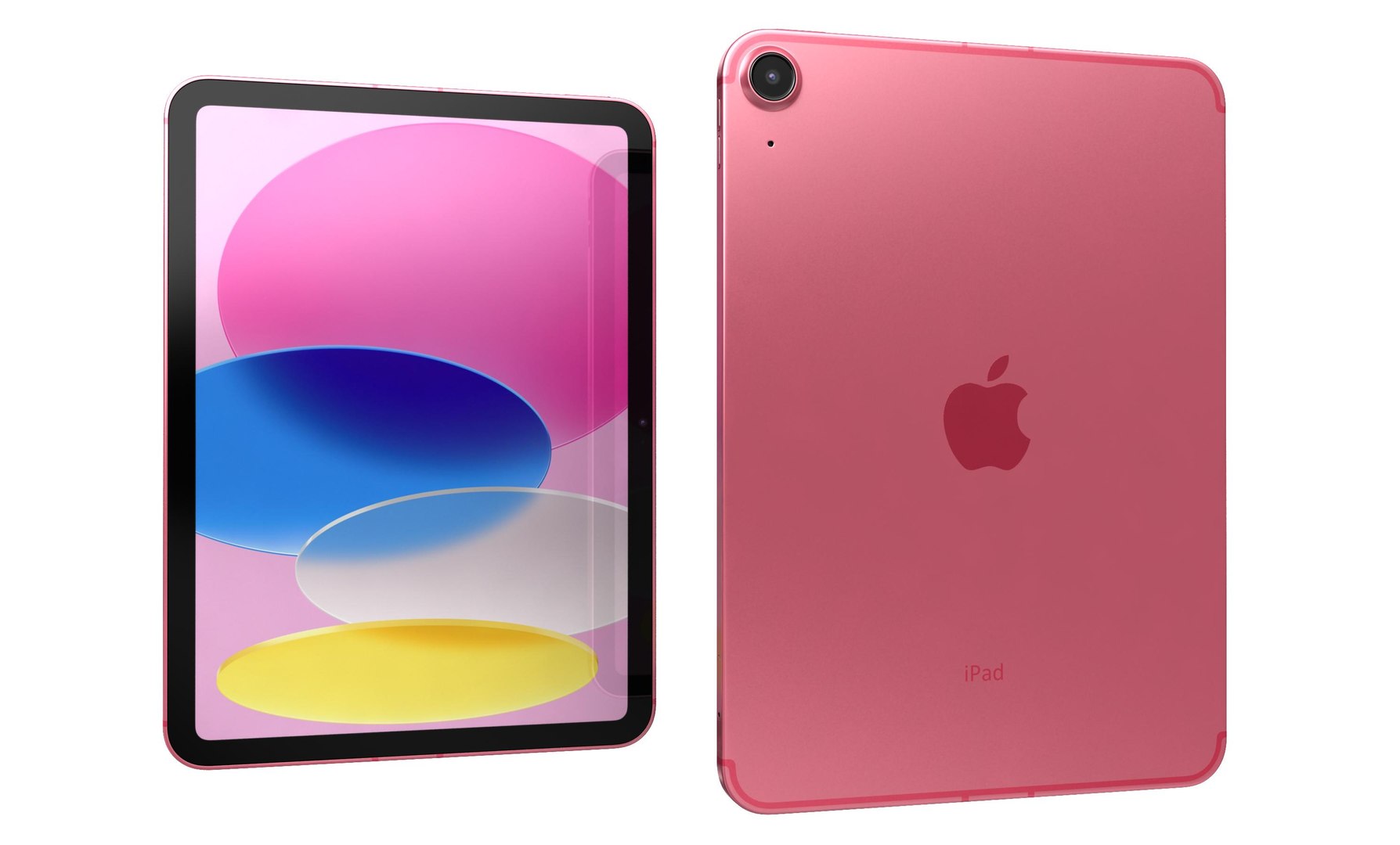 Apple IPad 2022 10th Gen WiFi-Cellular Pink Model - TurboSquid 1986996