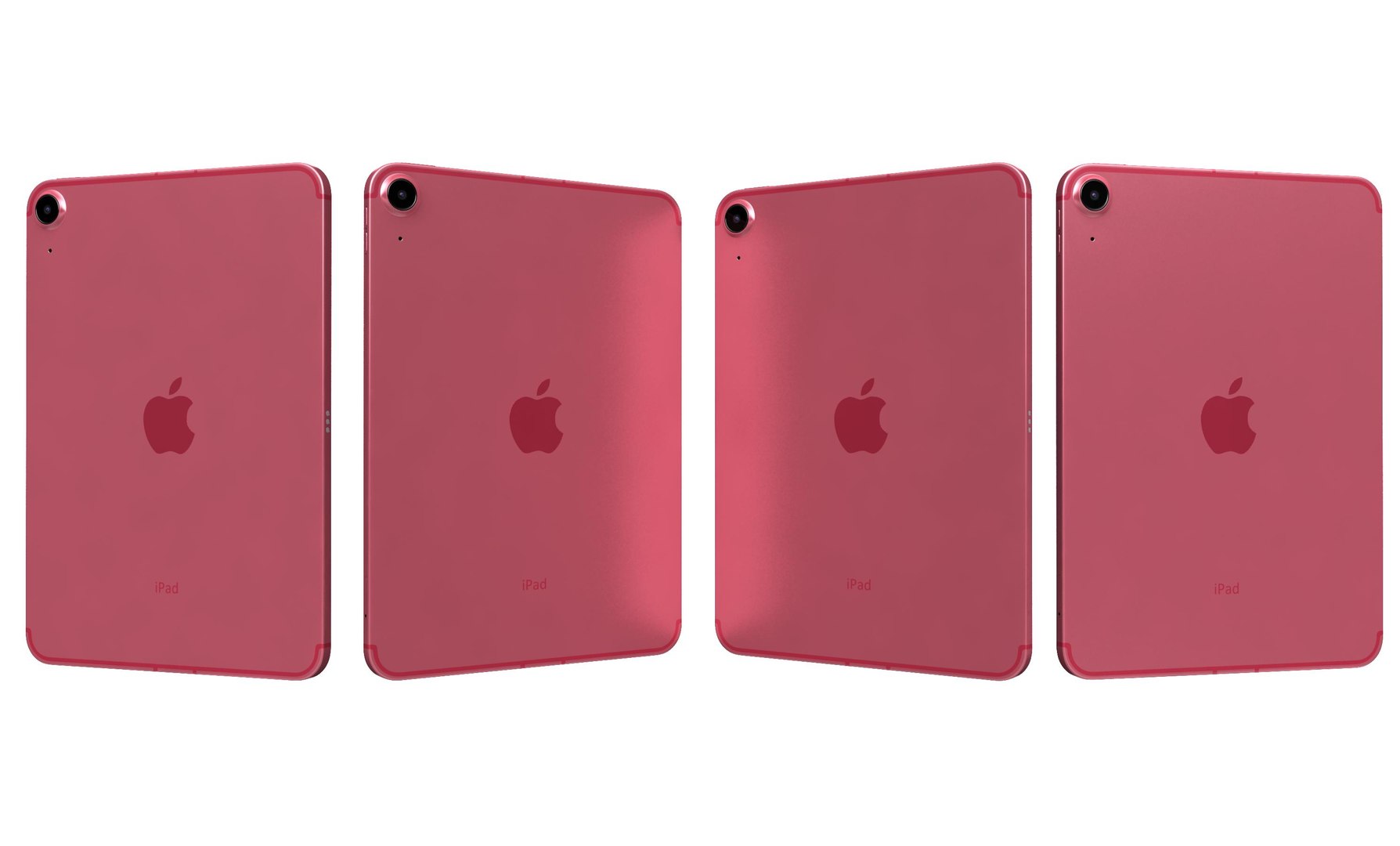 Apple IPad 2022 10th Gen WiFi-Cellular Pink Model - TurboSquid 1986996