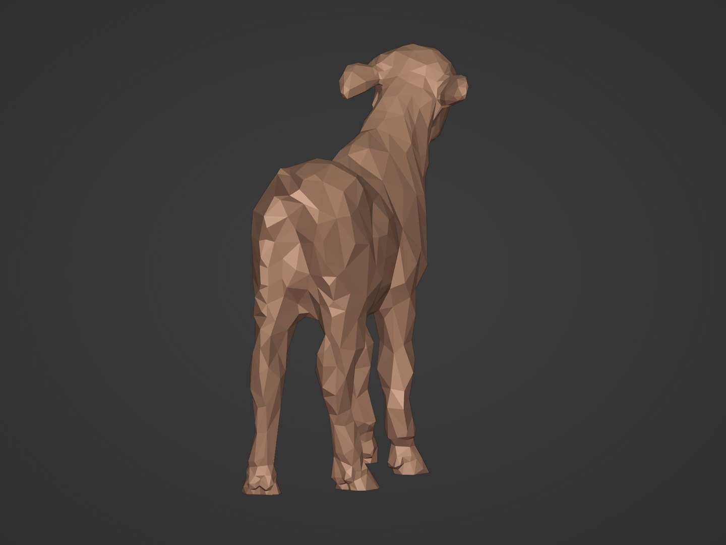 Polygonal Goat 3D - TurboSquid 2074172