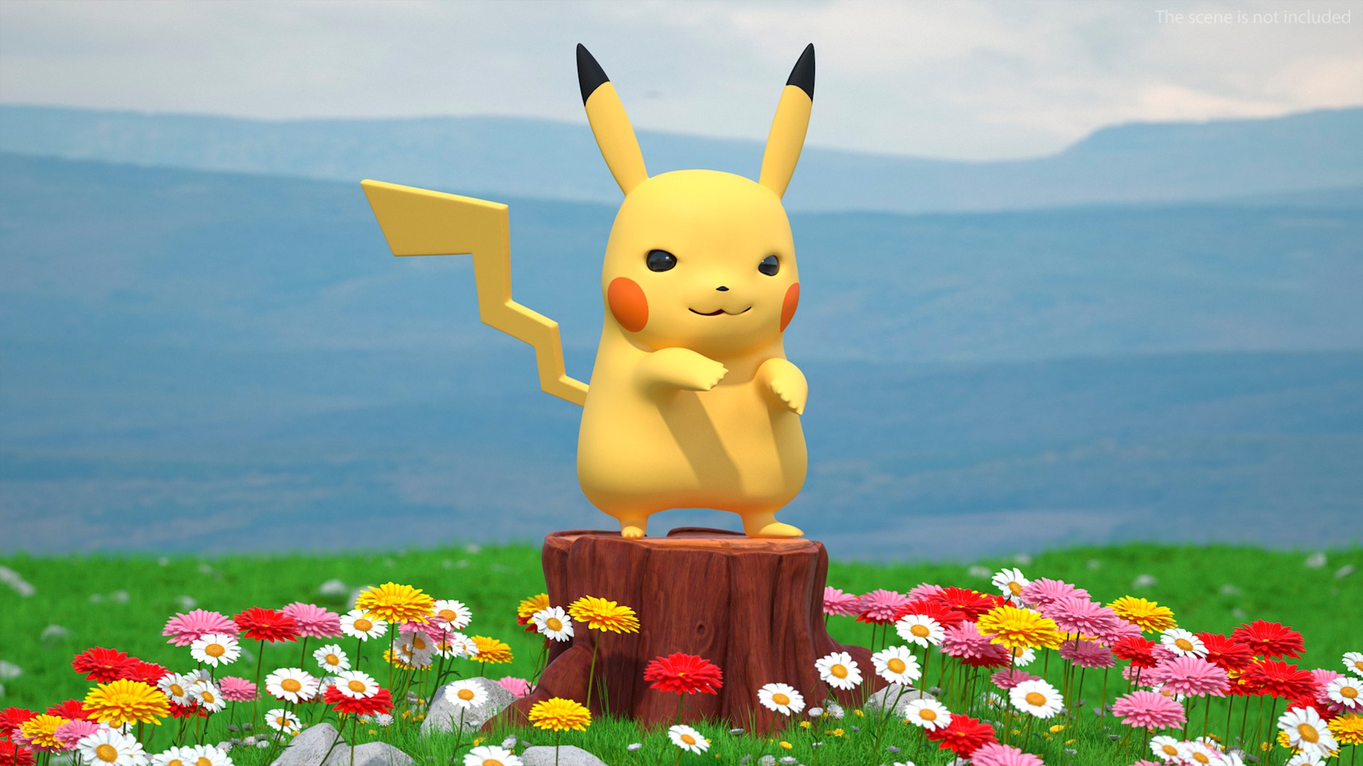 Anime Character Pikachu Angry 3D Model - TurboSquid 2076928