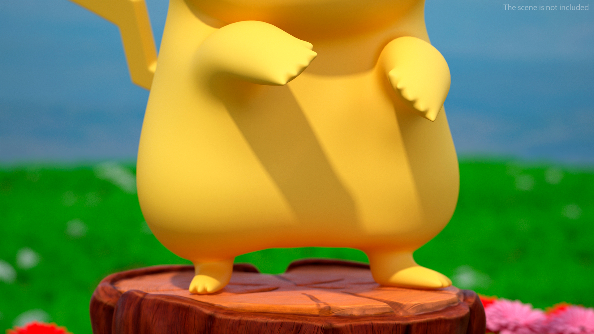 modelo 3d Personaje de anime Pikachu enojado - TurboSquid 2076928