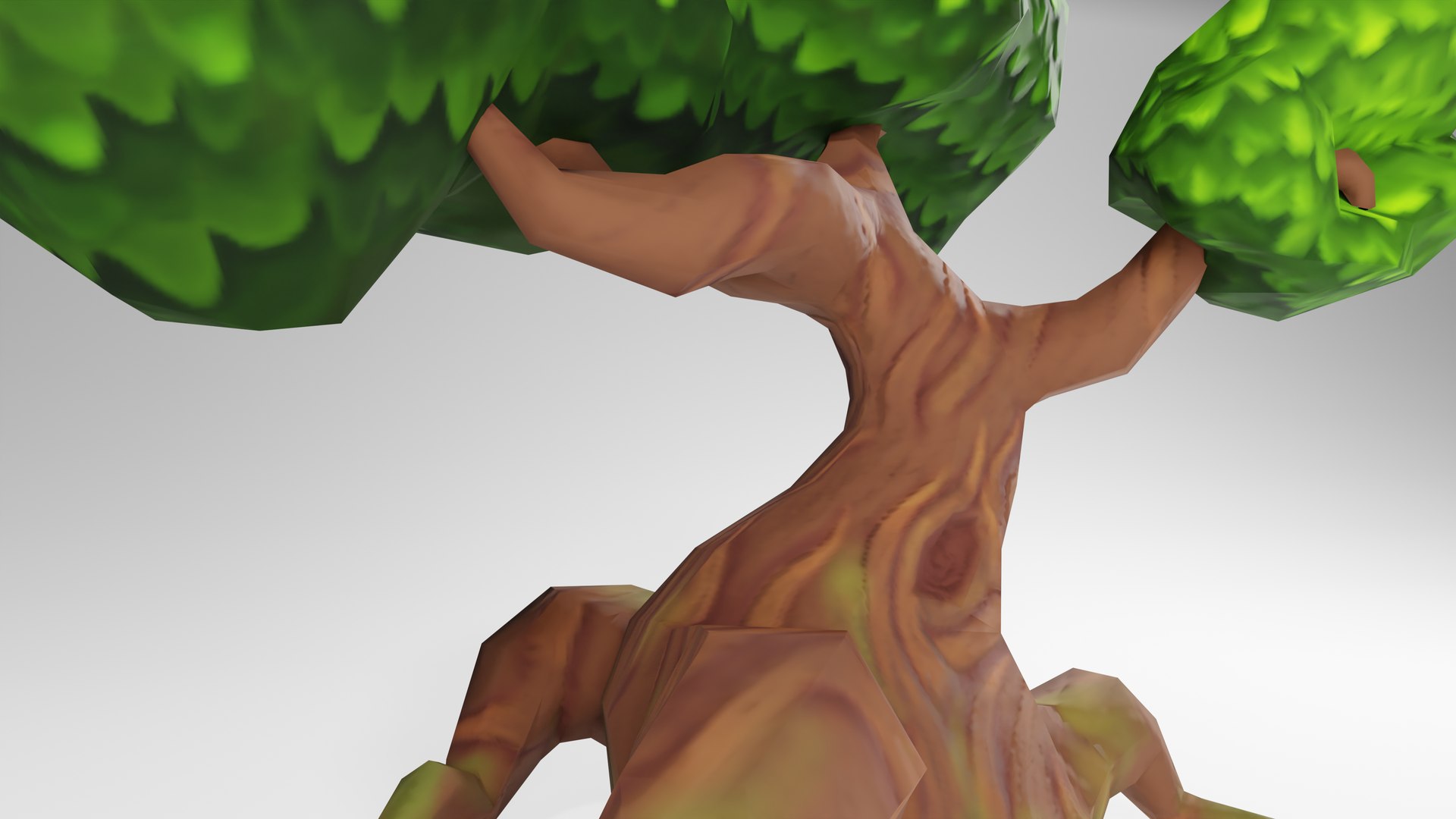 3D Model Lowpoly Stylized Tree - TurboSquid 1846194