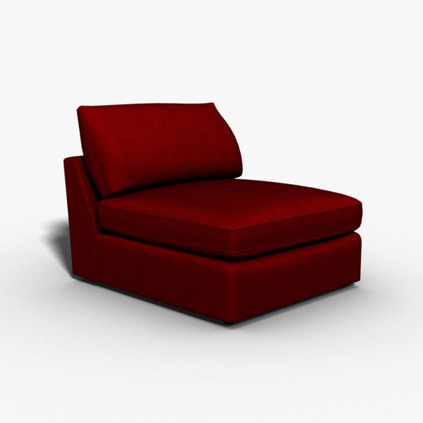 select chairs sectional 3d max
