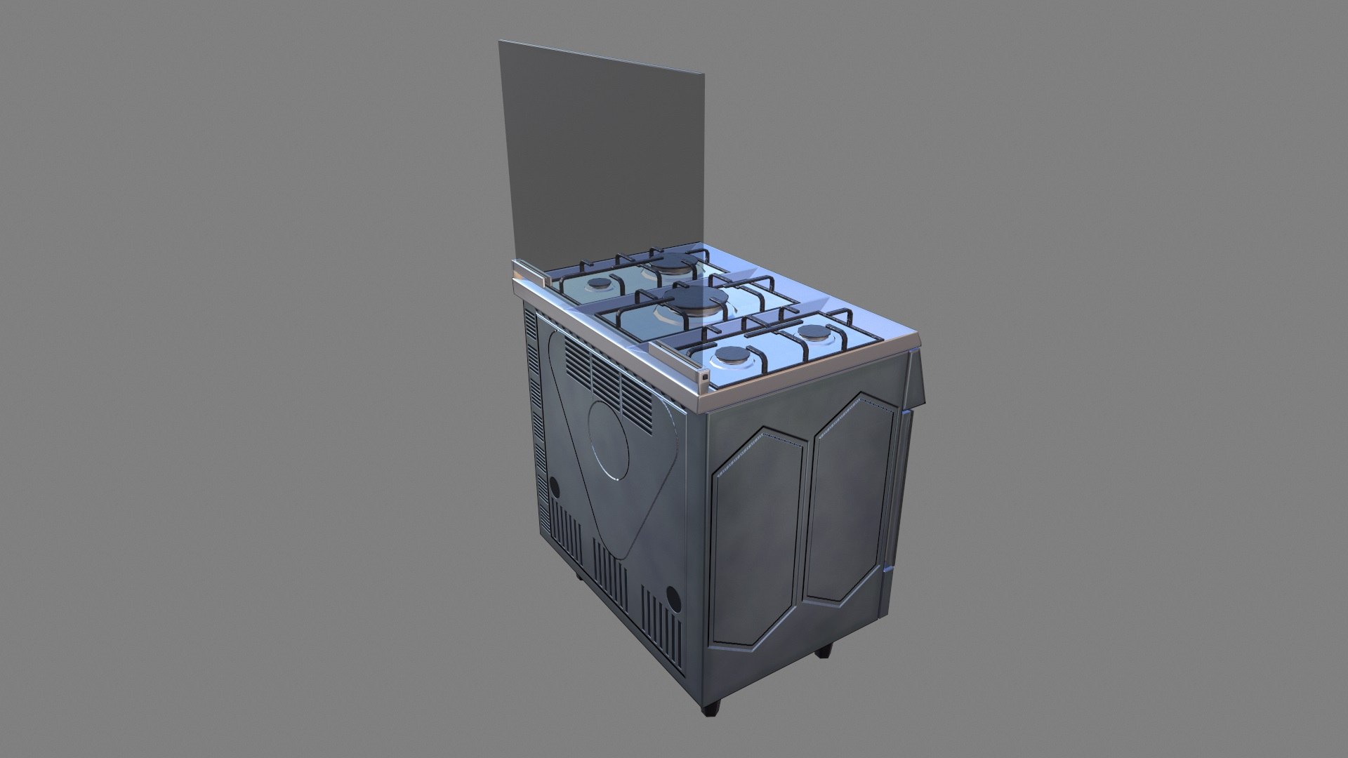 Stylized Kitchen Stove 3D Model - TurboSquid 1423647