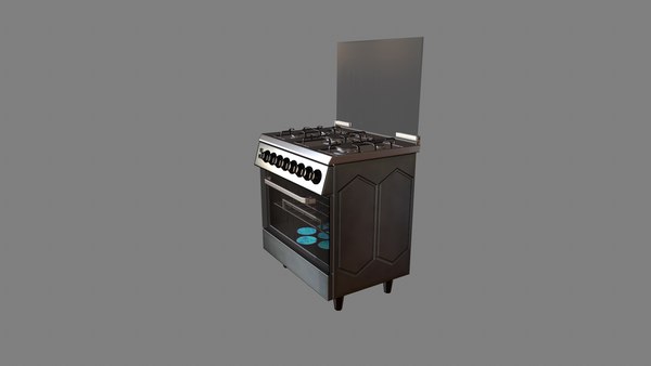 Stylized kitchen stove 3D model - TurboSquid 1423647