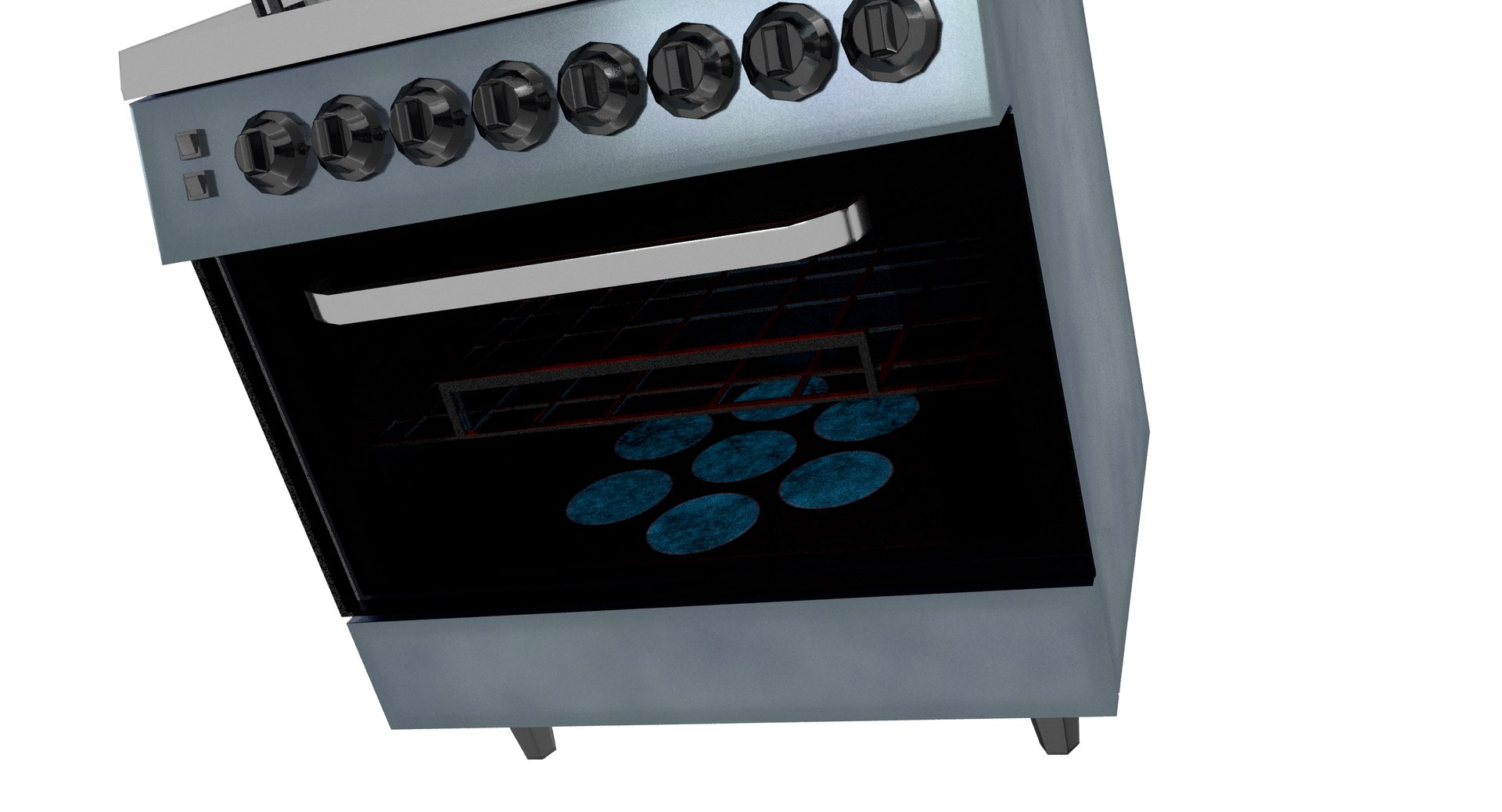 Stylized Kitchen Stove 3D Model - TurboSquid 1423647
