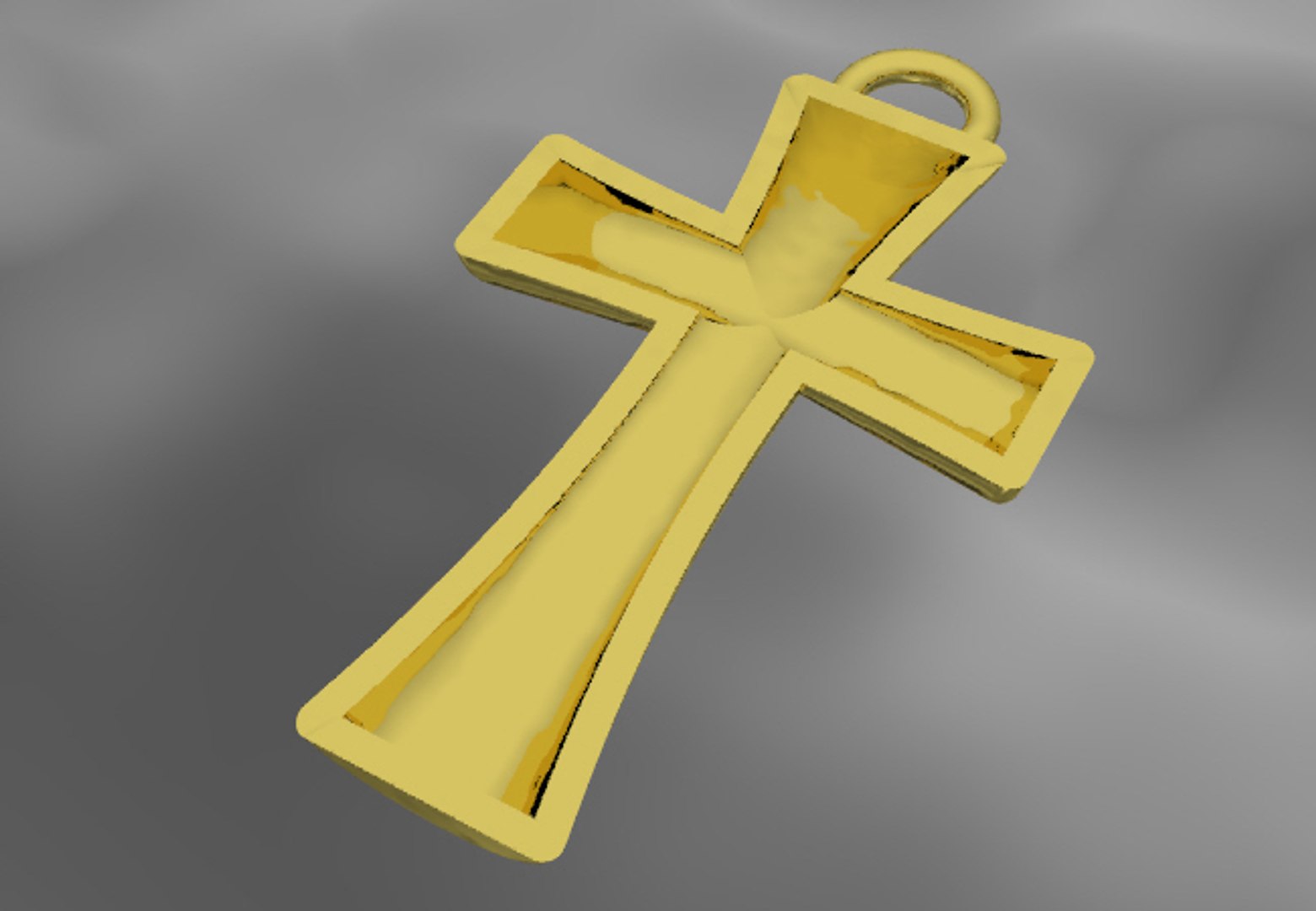 3d Simple Cross