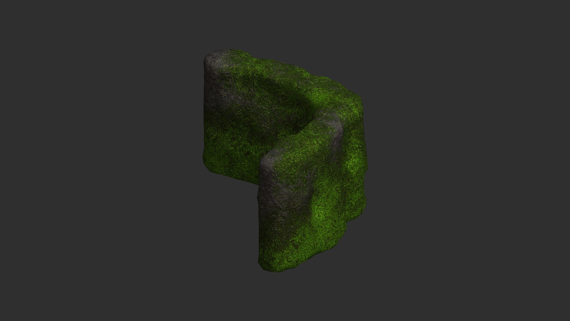 Cave Walls 1 - Moss 2 3D - TurboSquid 2079692