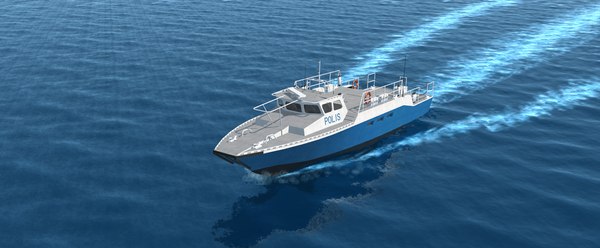 3D combat boat 90h vessel - TurboSquid 1566810