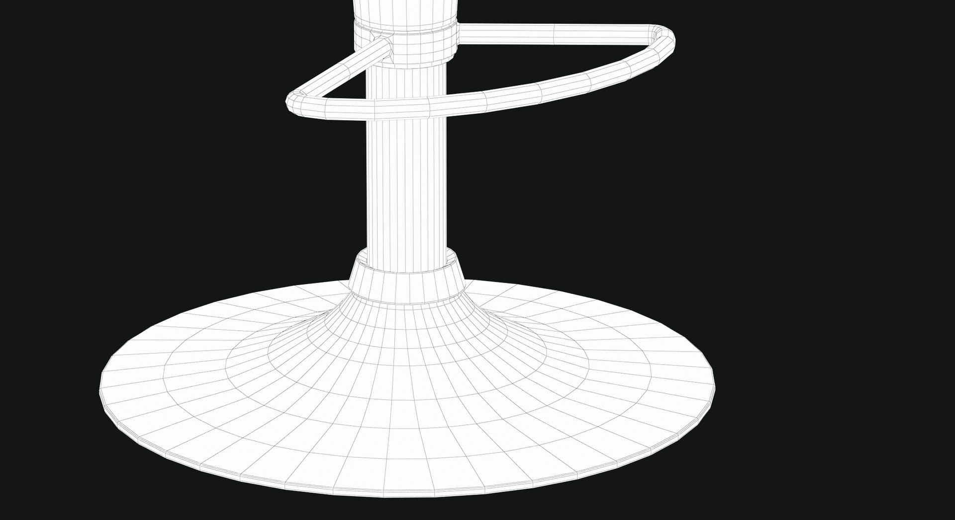 3D Model Bombo Style Bar Stool - TurboSquid 1310112