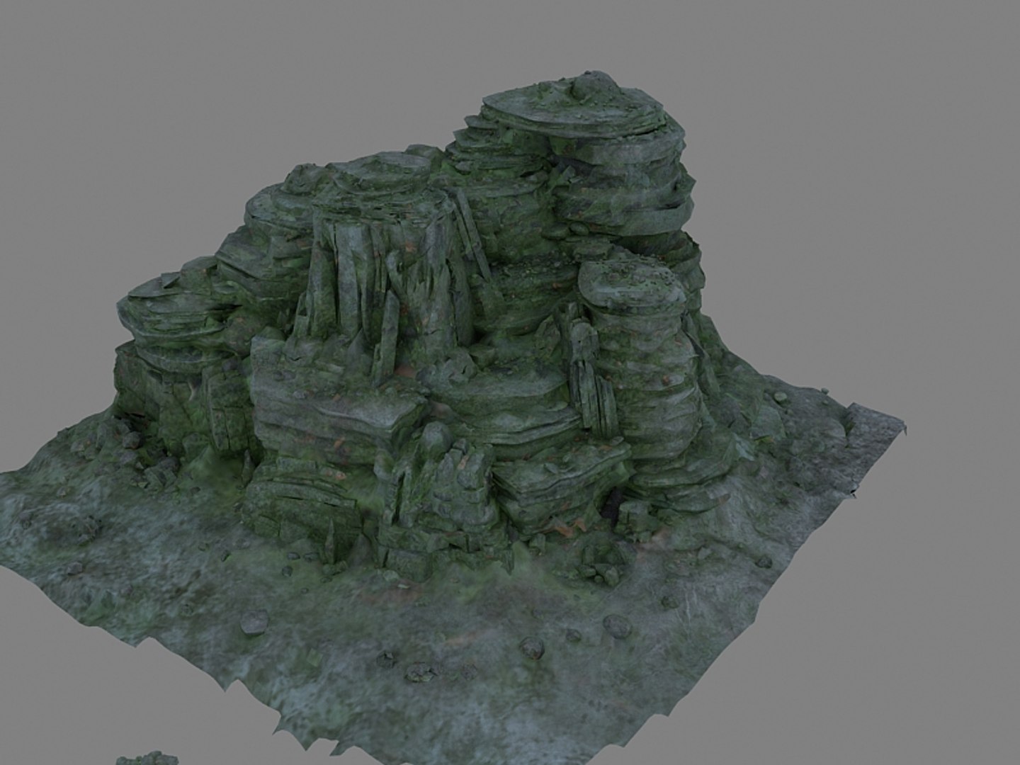 Rock Pack Model - TurboSquid 1199209