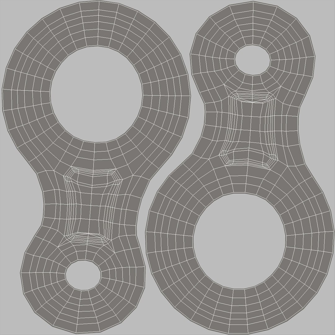 3D Standart Figure 8 Descender DMM Steel - TurboSquid 2191751