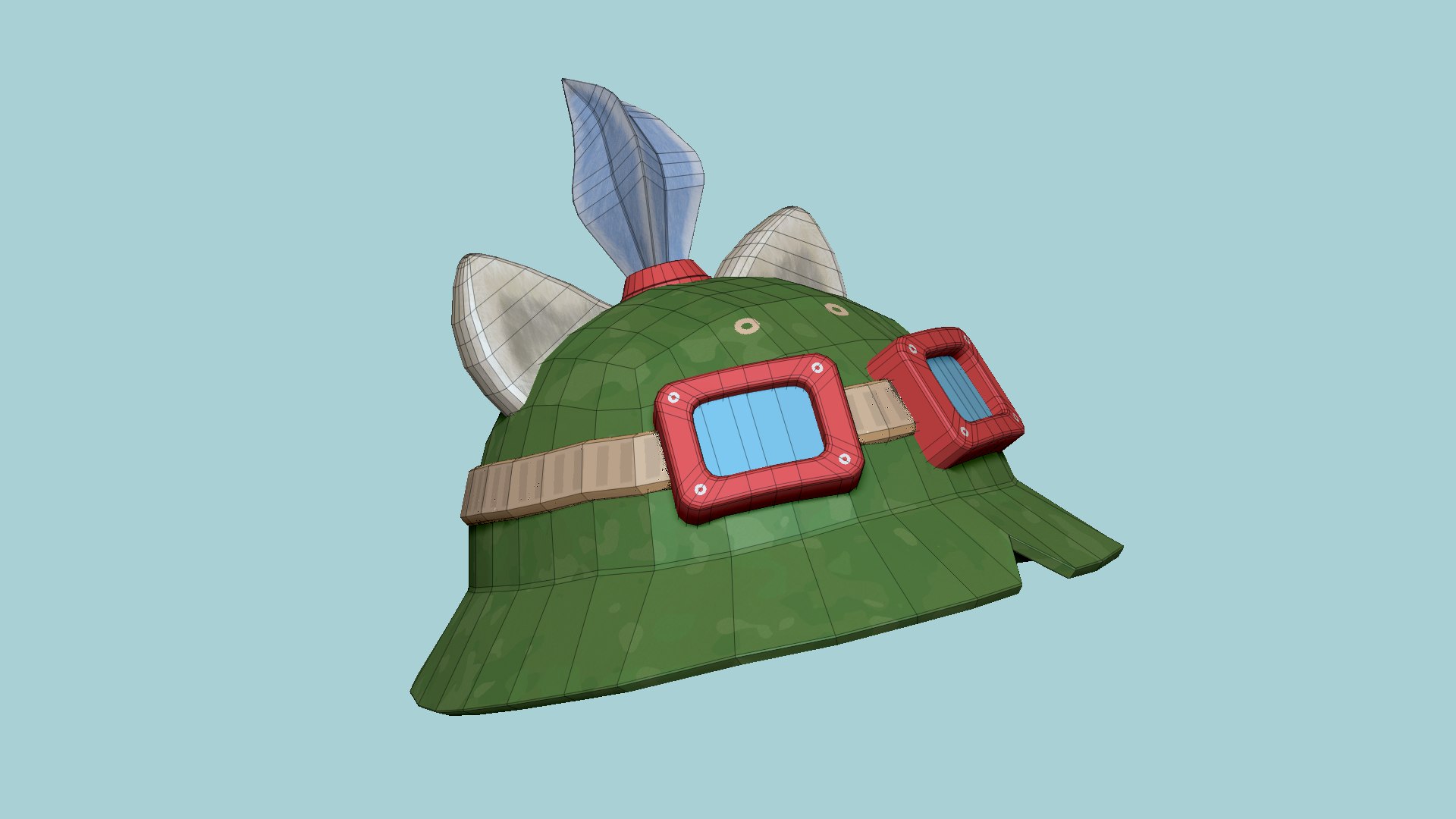 3D Teemo Helmet 05 Normal Camo - Character Fashion Design - TurboSquid ...
