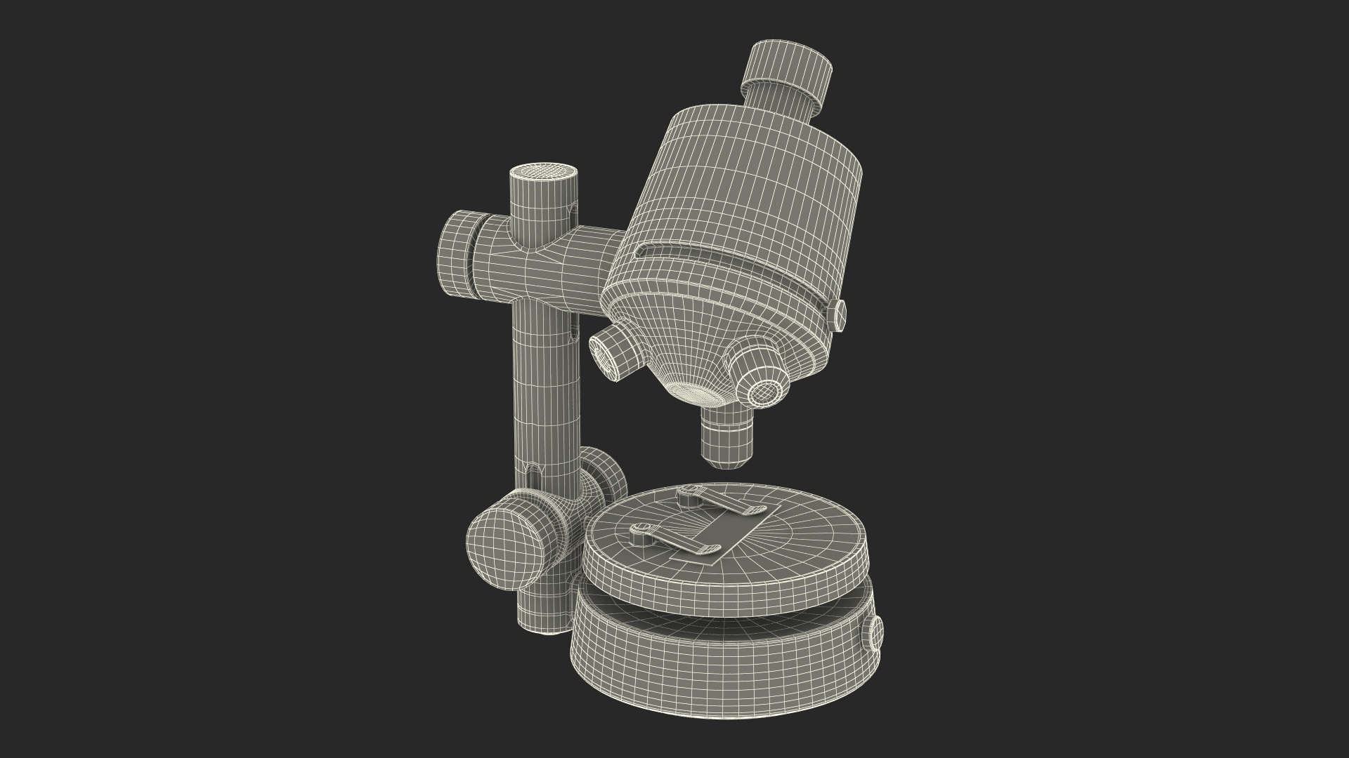 3D Model Stereoscopic Modern Microscope Blue - TurboSquid 2070424