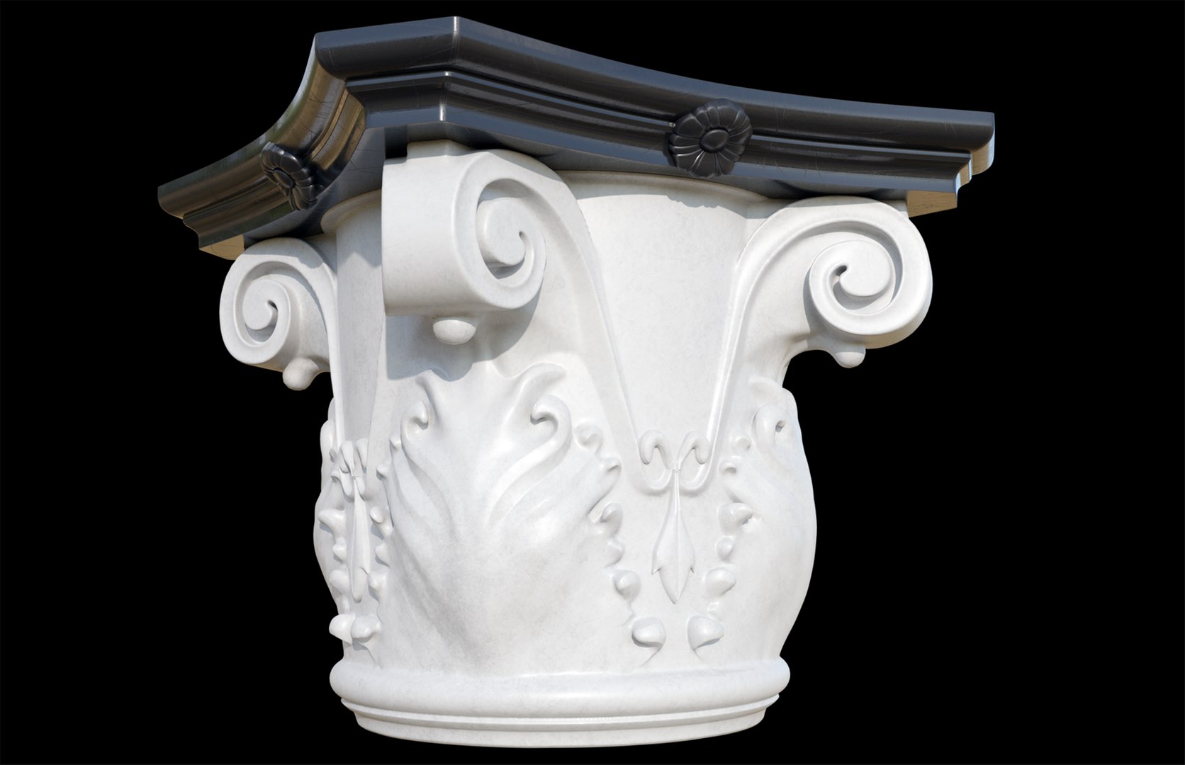 3D Colum Head 6 Model - TurboSquid 2005832