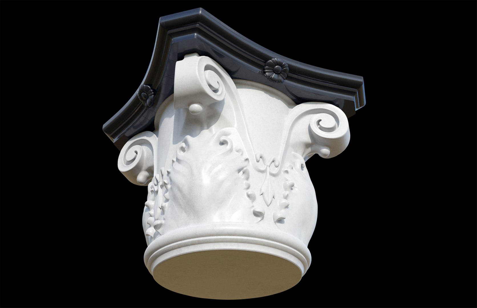 3D Colum Head 6 Model - TurboSquid 2005832